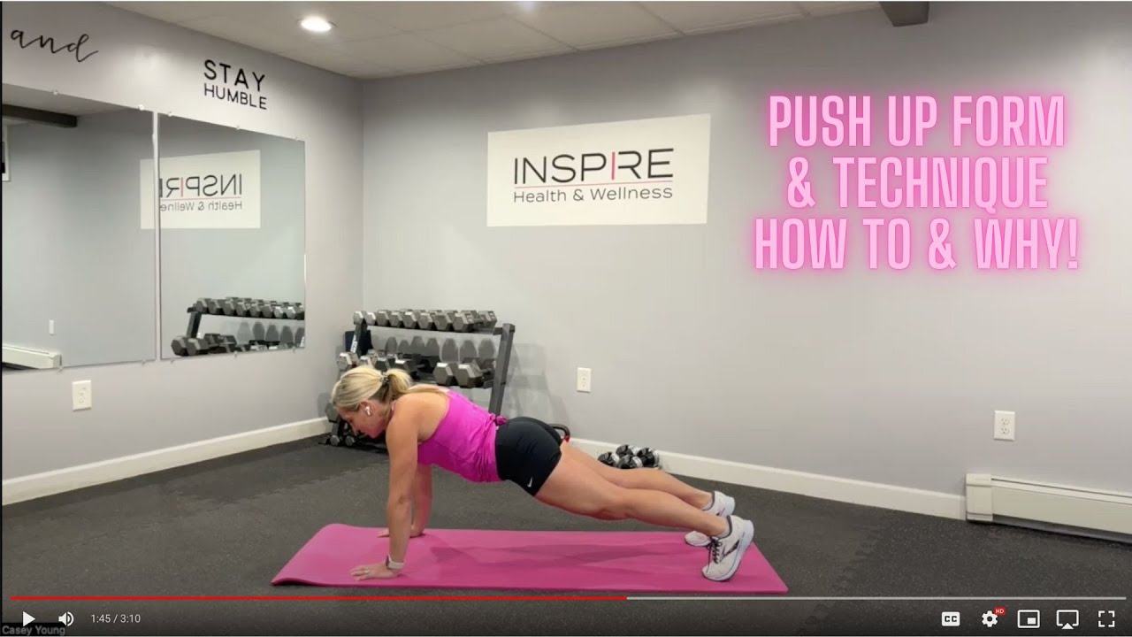 How to do a Proper Push Up - YouTube