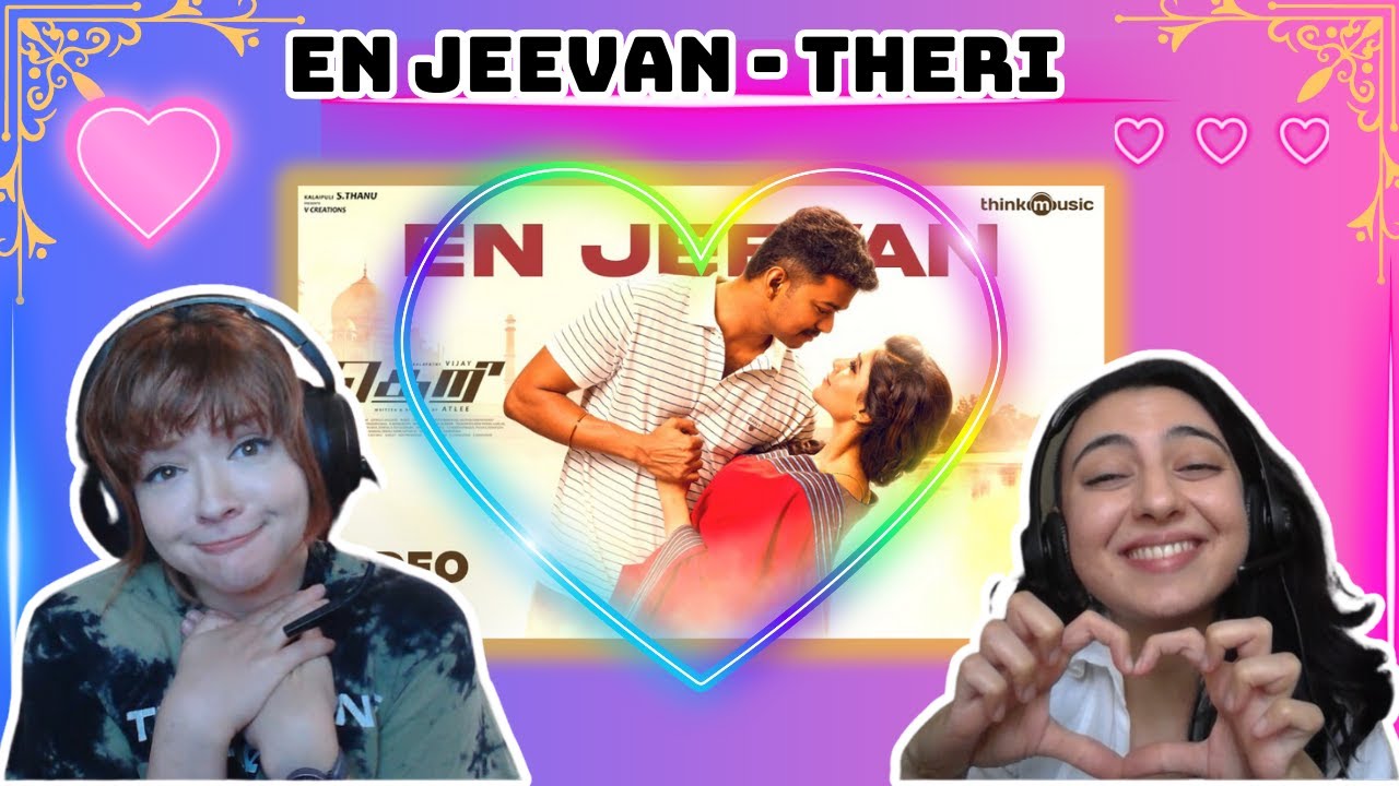EN JEEVAN Official Video Song REACTION | Vijay, Samantha | Atlee | G.V ...