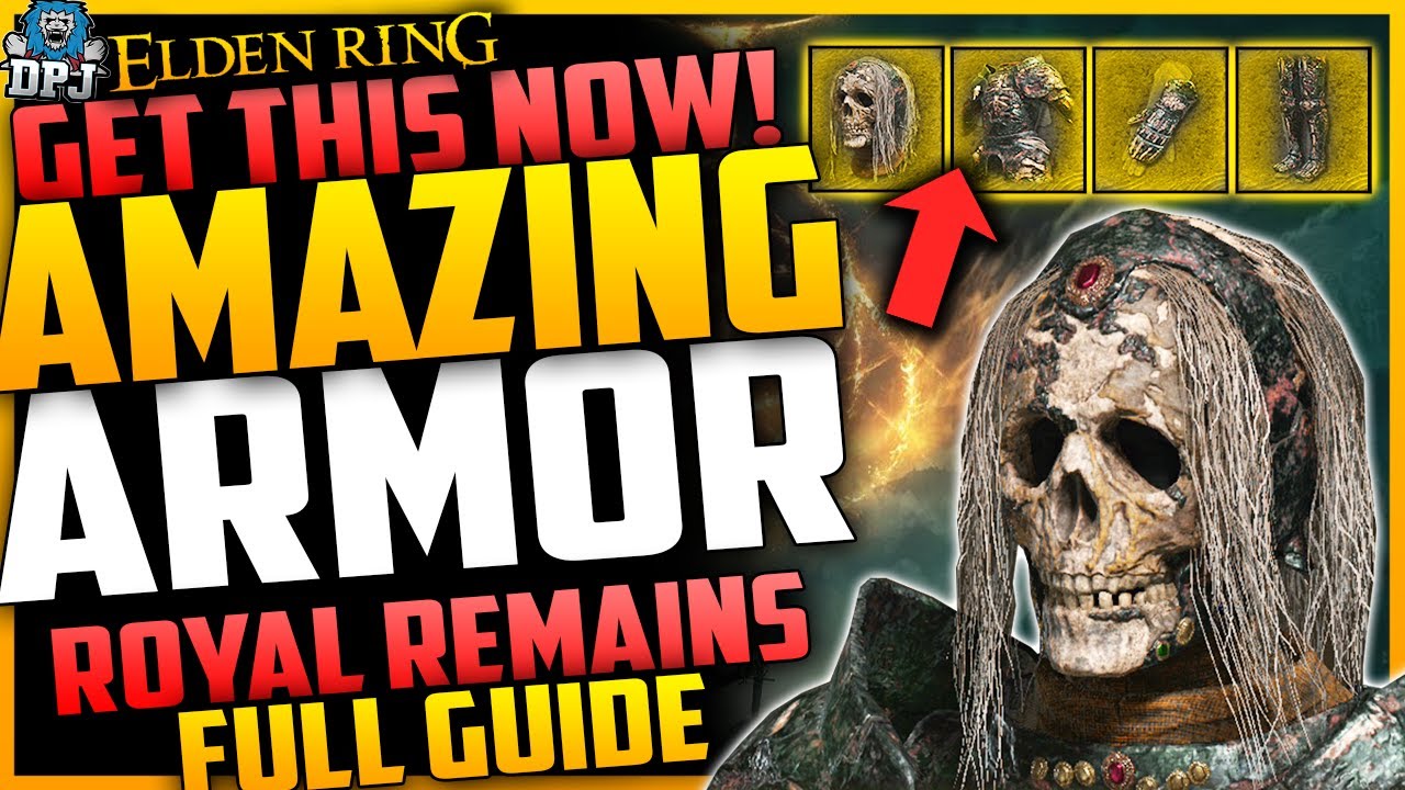 Elden Ring: DONT MISS THIS INSANE ARMOR - How To Get ROYAL REMAINS ...