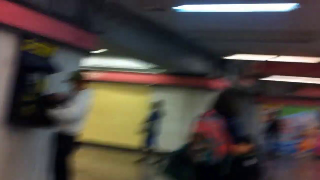 Subway Mexico City, Candelaria Station. Metro CDMX, estación Candelaria ...