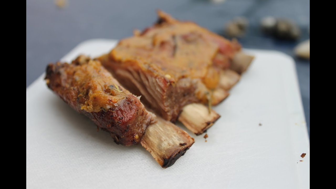 German lamb ribs - english Grill- and BBQ-Recipe - 0815BBQ - YouTube