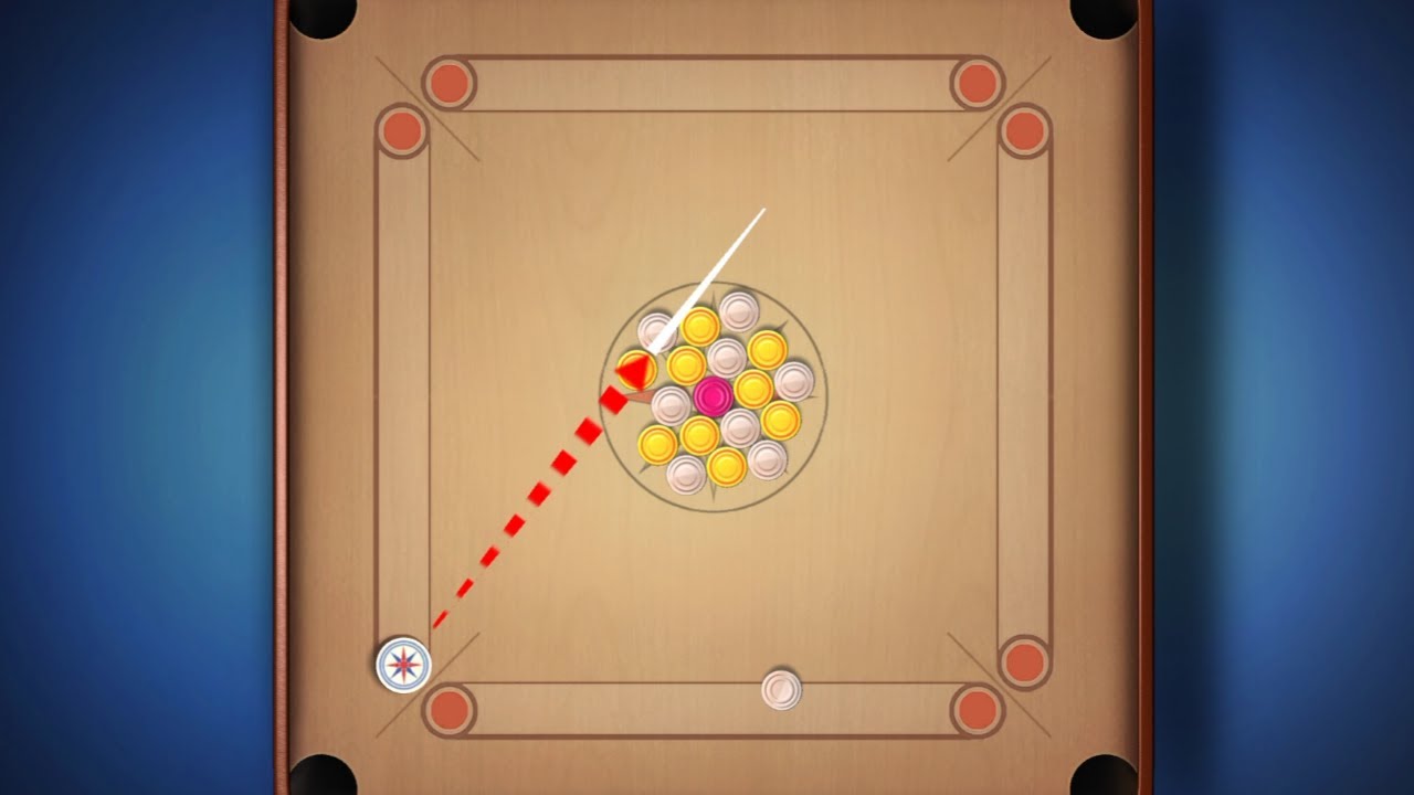 Carrom King Gameplay | Online Best Multiplayer Carrom Board Game #1 ...