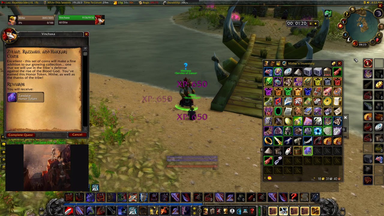 ZG coin drop - Zandalar Tribe - YouTube