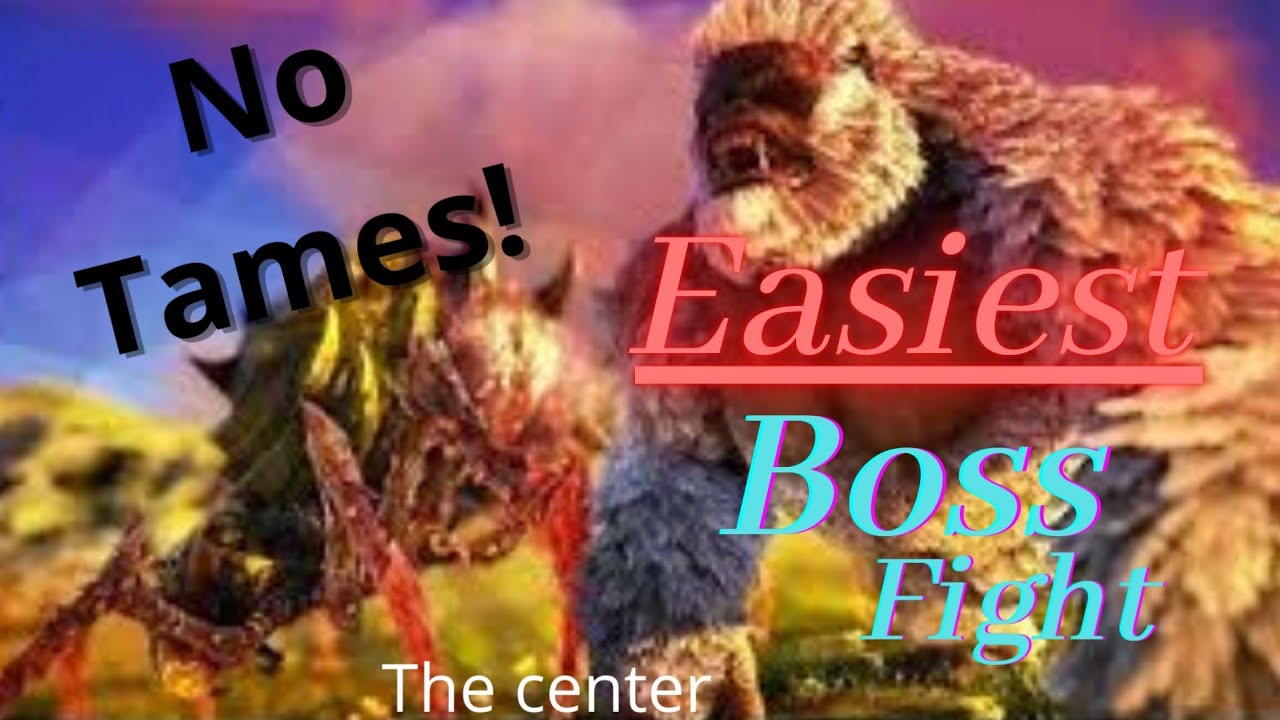 Ark: Easiest Alpha Center Boss - YouTube