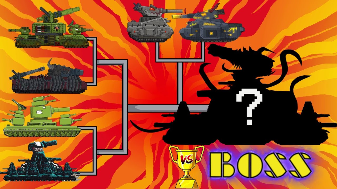 Compare Power ⚔️ Kv44 Venom, Monster Leviathan ⚔️ Cartoons about tanks ...