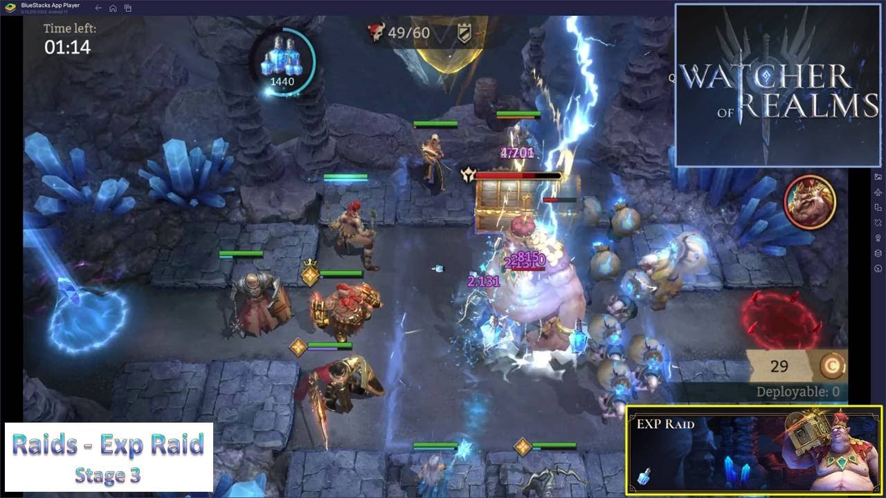 Watcher of Realms - Raids - Exp Raid - Stage 3 - YouTube