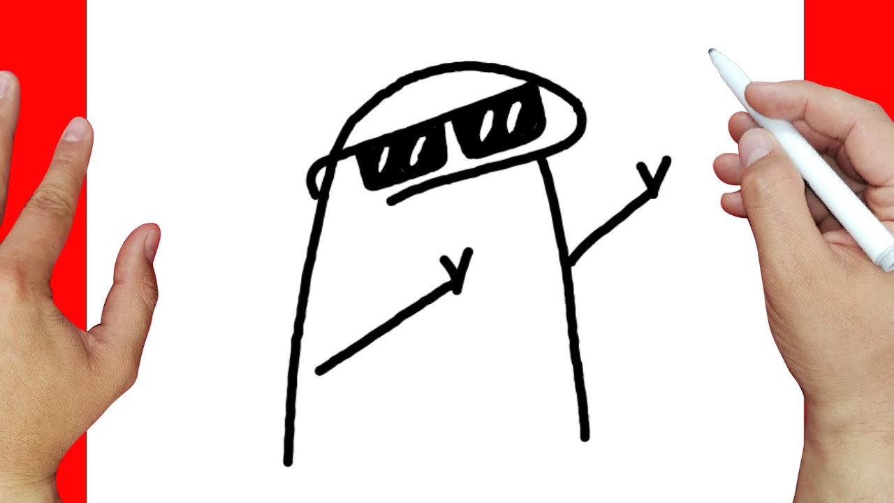 como dibujar a flork muy cool | Dibujos fáciles - YouTube