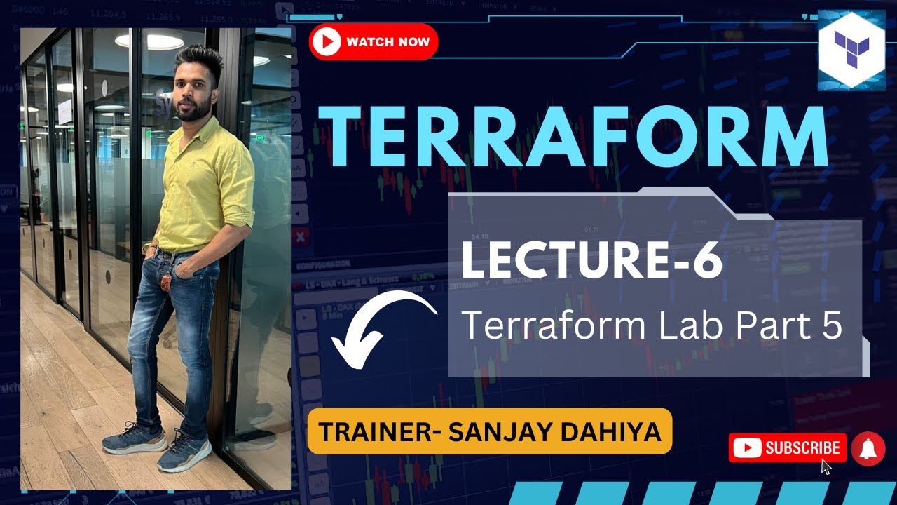 Terraform Lecture 6 Terraform Lab Part 5 In Hindi By Sanjay Dahiya Youtube
