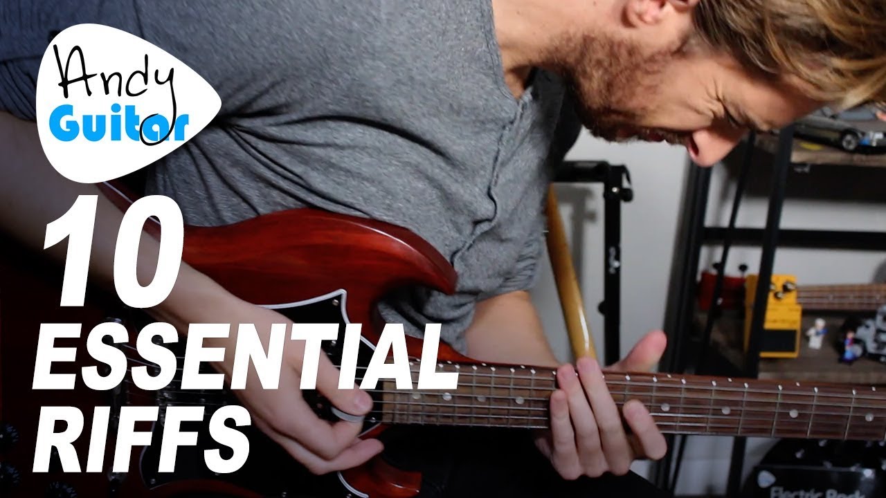 10 ESSENTIAL Minor Pentatonic RIFFS // Position 1 and BEYOND... - YouTube