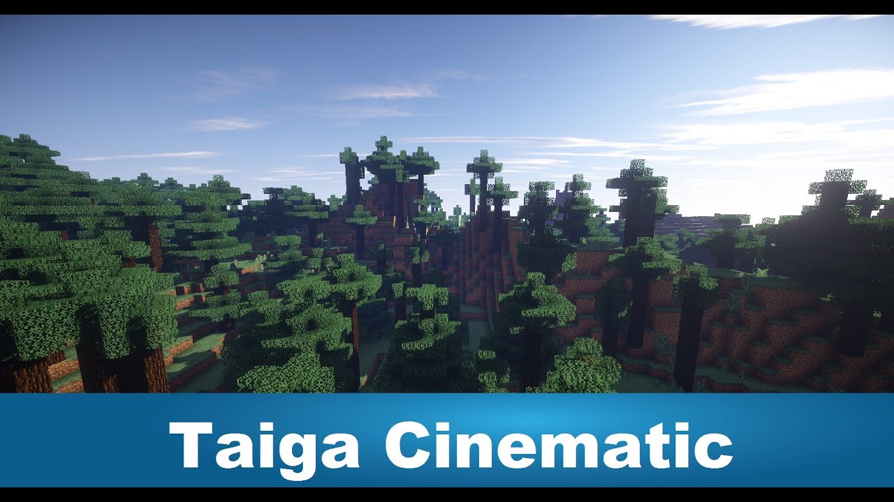 Minecraft: Cinematic - Taiga - YouTube