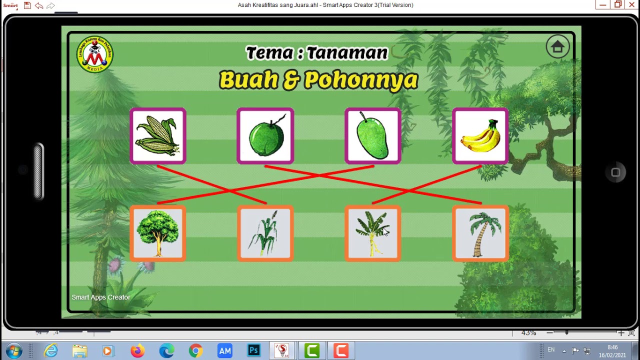 Tutorial lengkap Smart Apps Creator untuk pembuatan Media Belajar ...