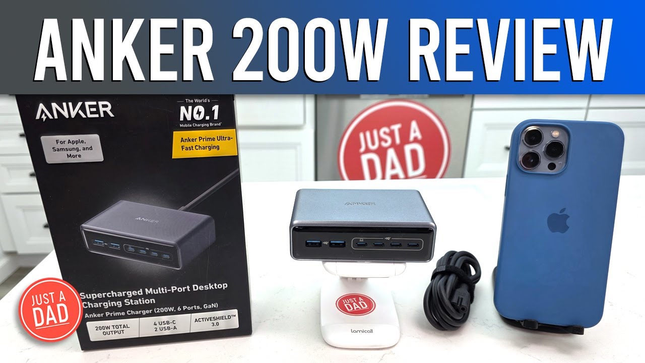 Anker Prime Charger 200W 6 Port Charging Station A2683 HONEST REVIEW ...