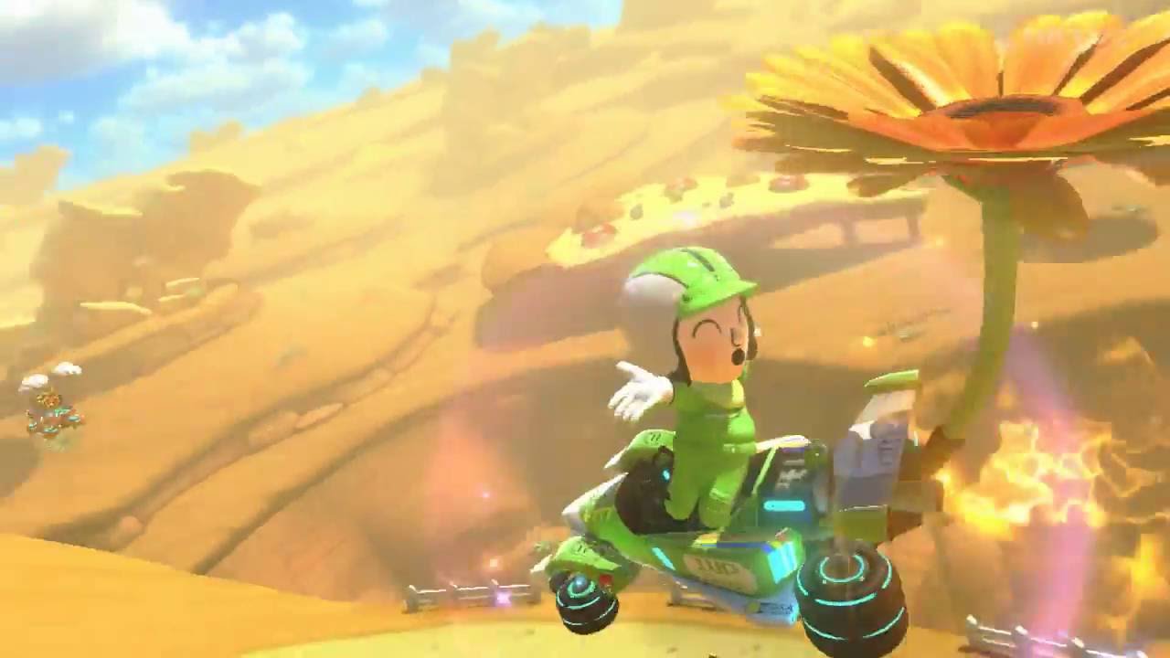 Mario Kart 8 Online Highlight - Getting hit by everything, I still win ...