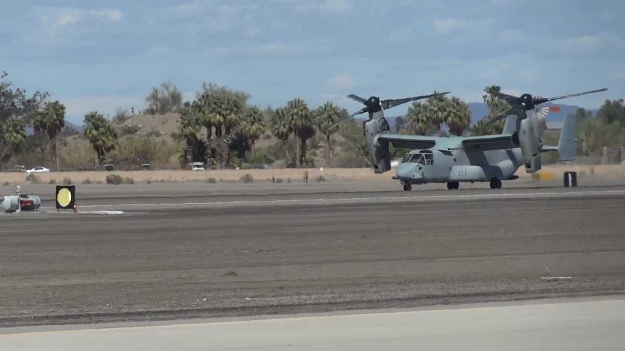 Boeing V22 Osprey Vertical Takeoff - YouTube