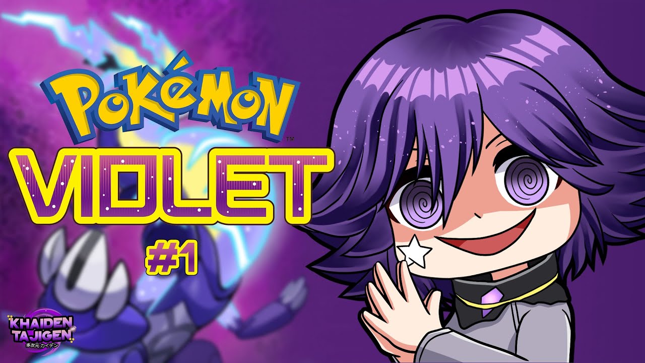 【Pokemon Violet】Male Hex Maniac plays purple game and goes nuts | #1 ...