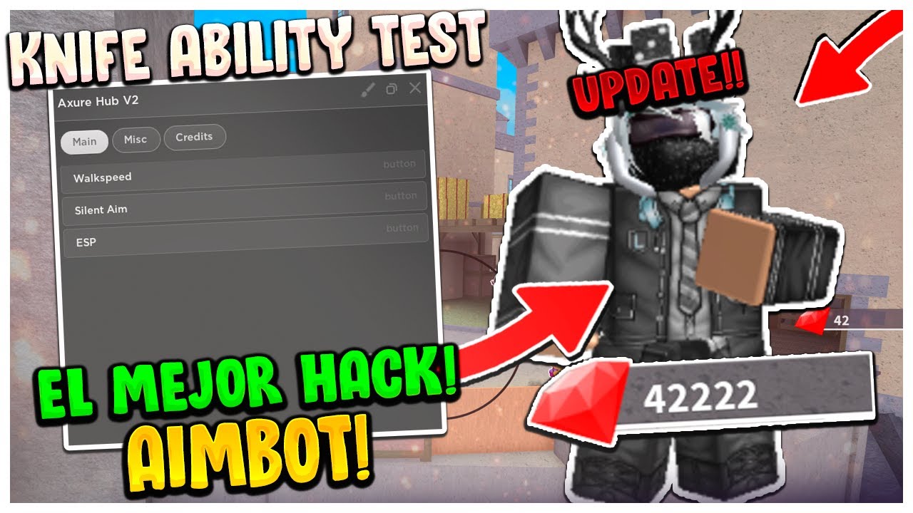 EL MEJOR H4CK DE KNIFE ABILITY TEST [KAT] | AIMBOT, PANEL DE ADMIN ...