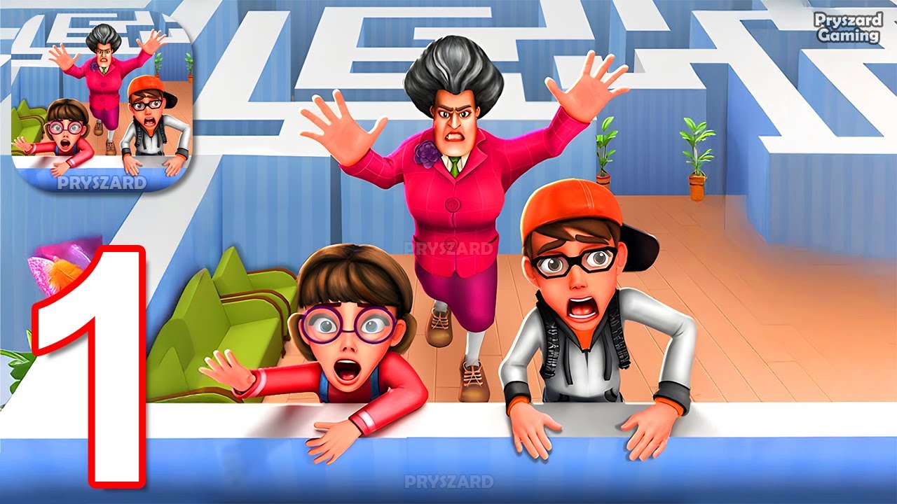 Sneak & Seek: Fun Stealth Game - Gameplay Part 1 Nick Escape From Miss ...