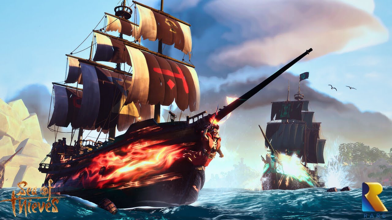 SEA OF THIEVES - DROWNING THE ENEMIES | Live Stream 🔴 - YouTube