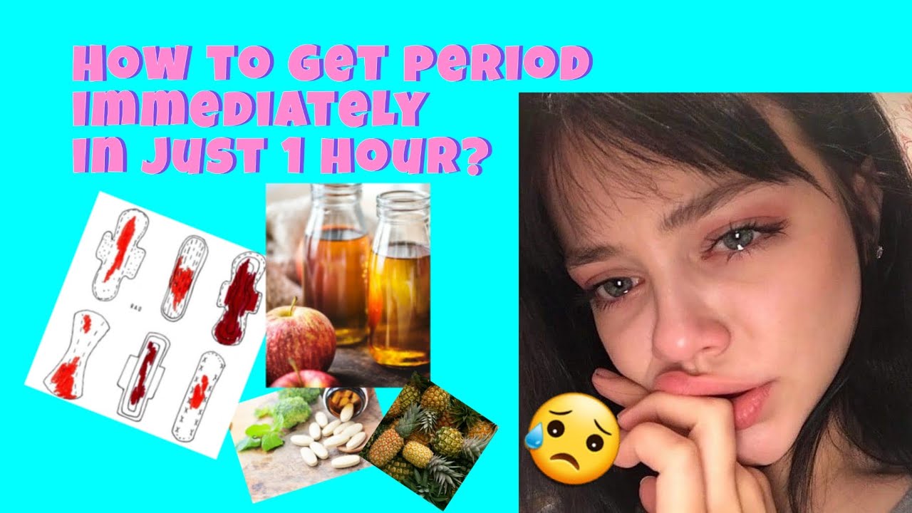 How to get period immediately in just one hour?..🍒🥑 Home remedies - YouTube