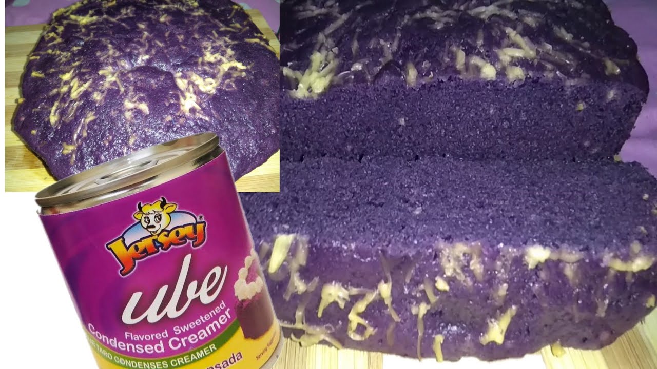 Ube cake using condensed milk| Manel's Vlog - YouTube