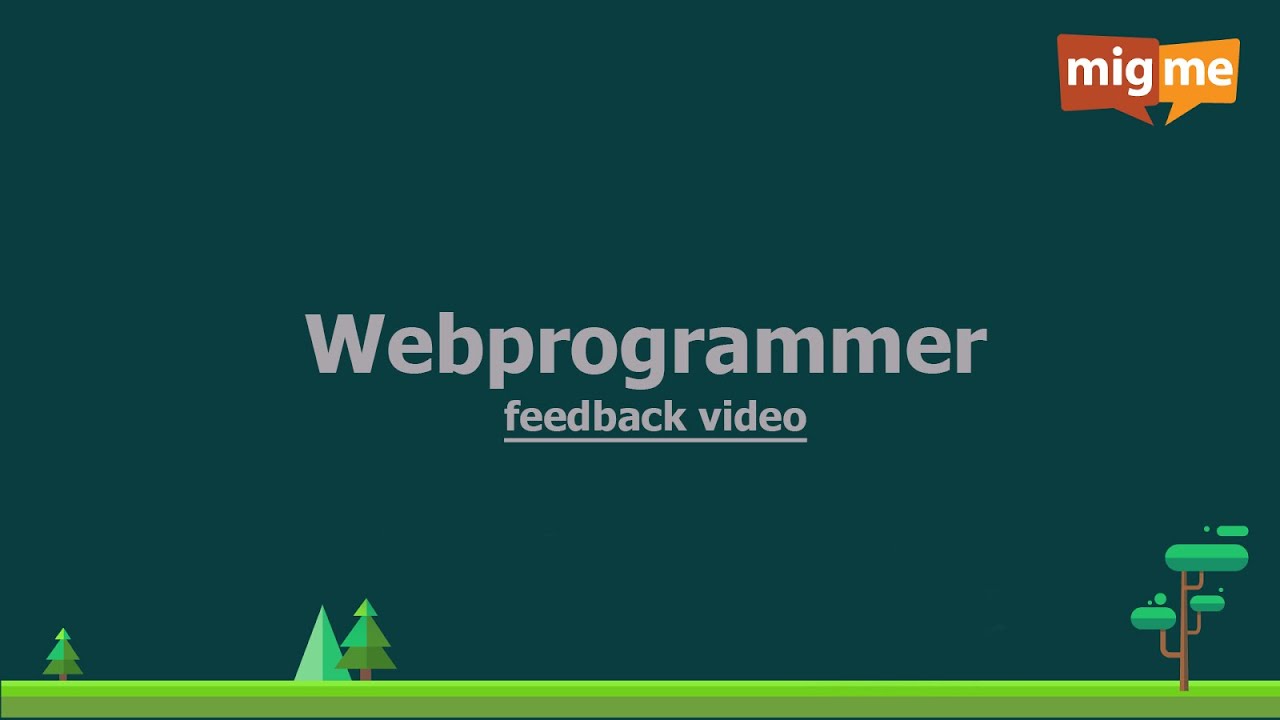Feedback To Migme By Webprogrammer Youtube