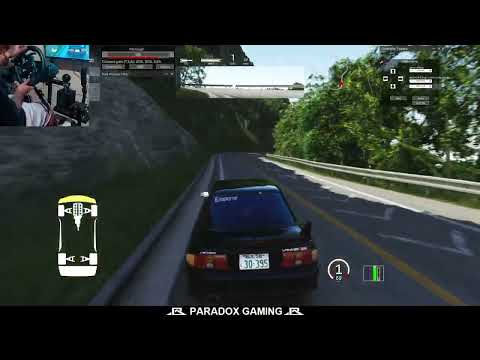 Assetto Corsa Initial D mods Lan Evo III Mt. Akina - YouTube