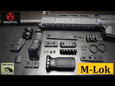 Magpul's New M-lok Accessories & Key Mod Comparison