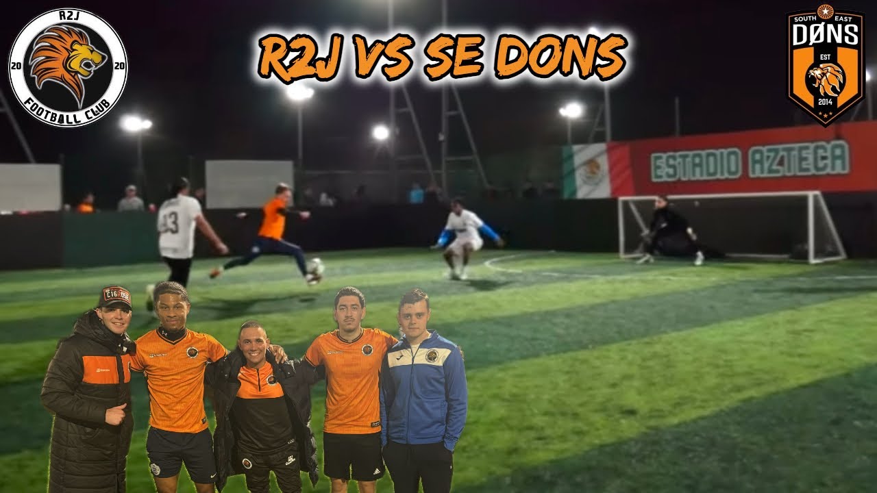 "Does This Win Save Us?" | R2J VS SE DONS | R2J FC 5A Side Football ...
