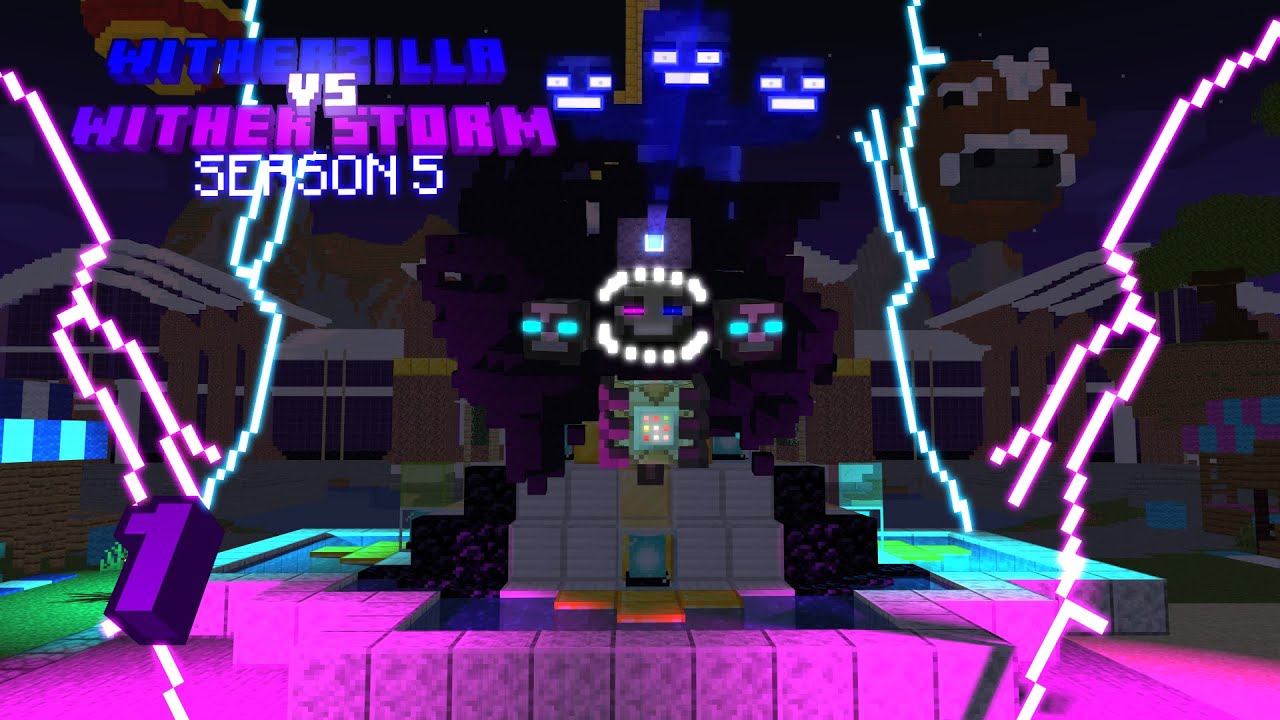 Witherzilla VS Wither Storm 12 (SS5) - YouTube