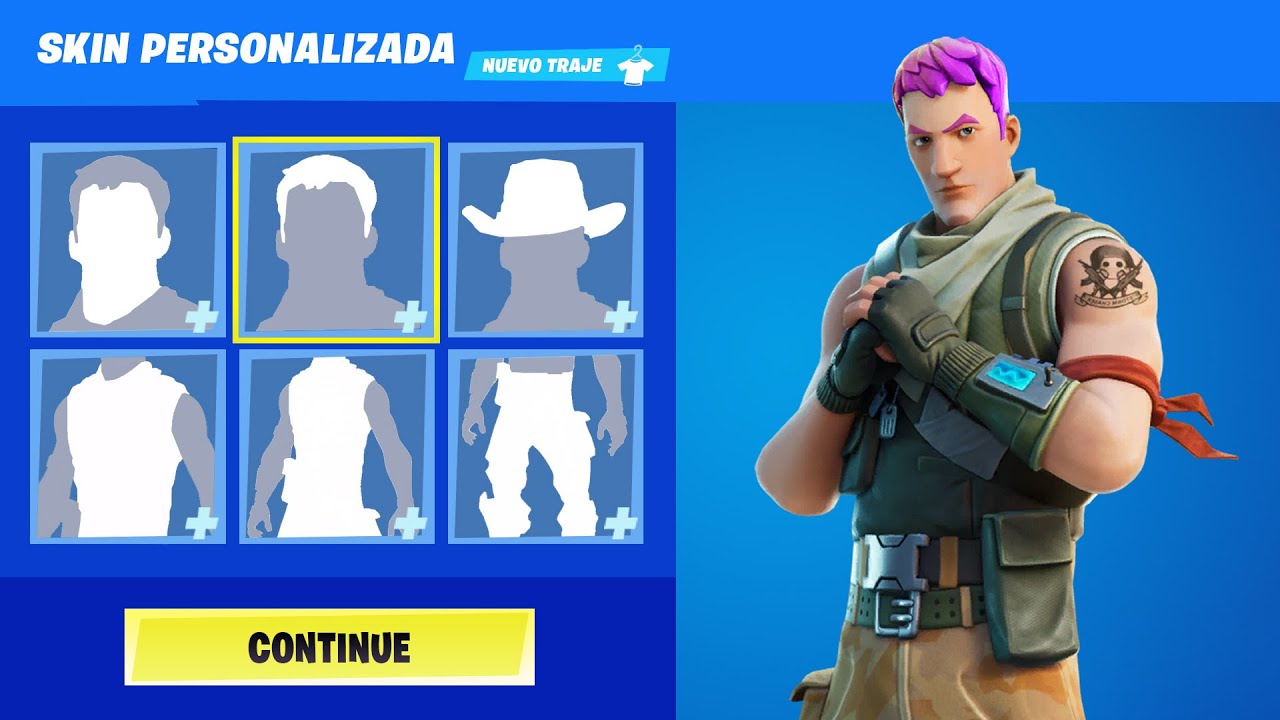 Nueva opción de crear tu propia Skin! - YouTube