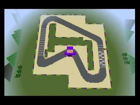 Minecraft - Mario Circuit 1 from SMK - YouTube