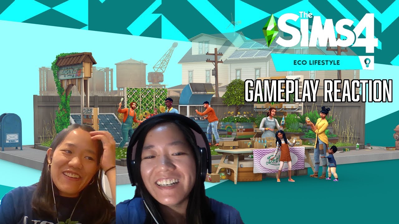 TWINS REACT TO SIMS 4 TRAILER WITH VOICEOVER | The Sims 4 Eco Lifestyle ...