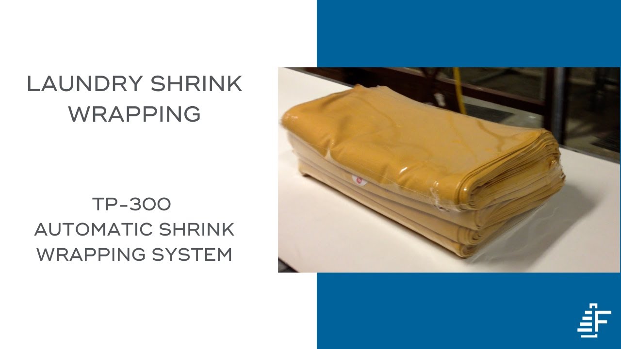 Laundry Wrapping TP 300 Fully Automated Shrink Wrapping System - YouTube
