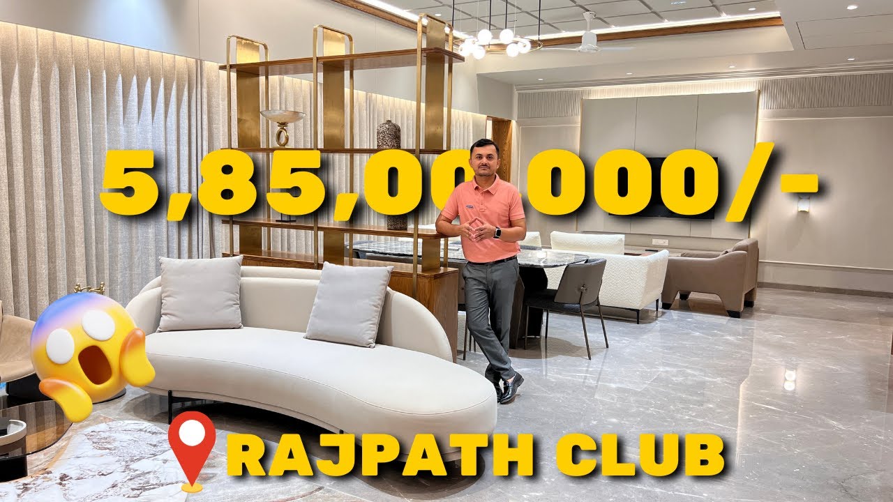 🏠 5 BHK Most Awaited Project of AHMEDABAD | Brand New Luxury Apartment ...