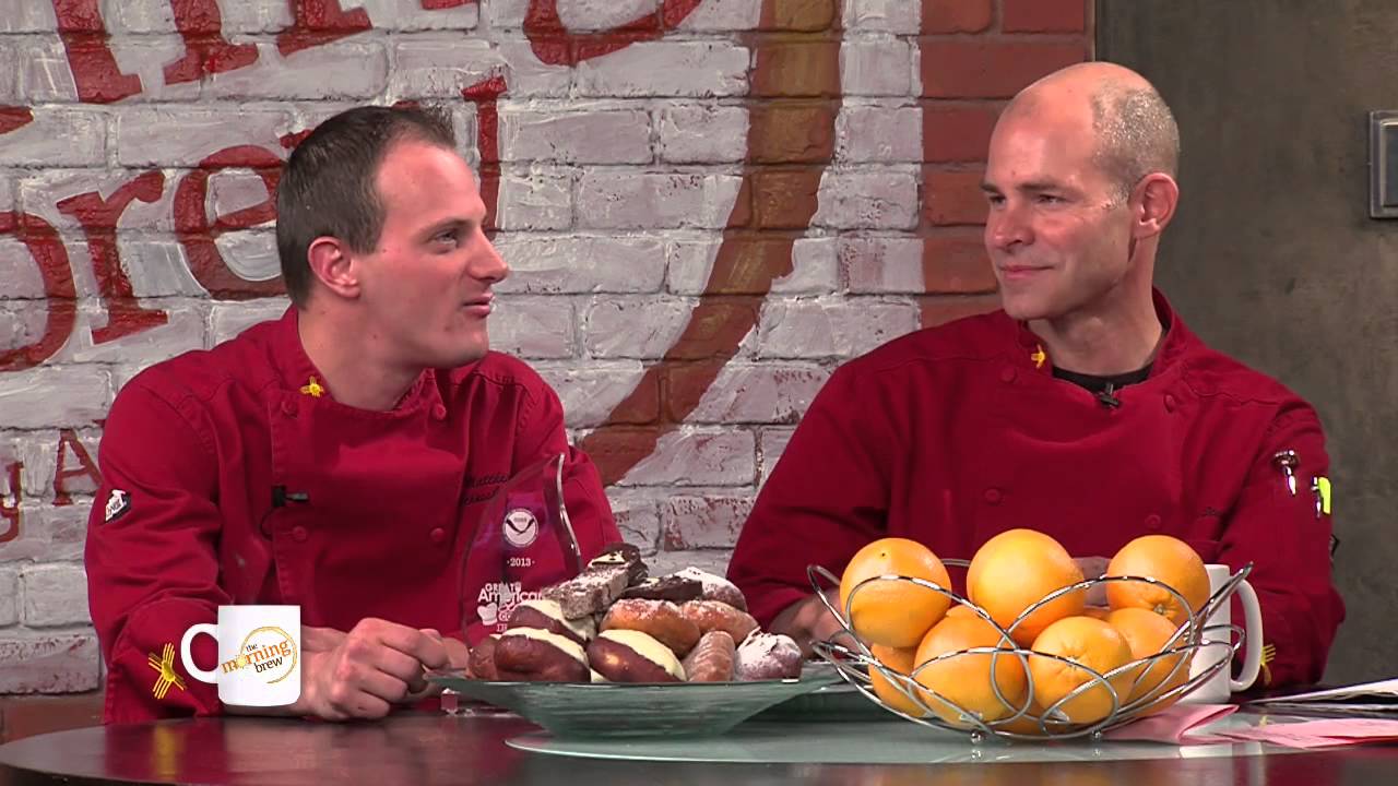 Eric Stumpf & Matthew Schnooberger show off local cuisine - YouTube