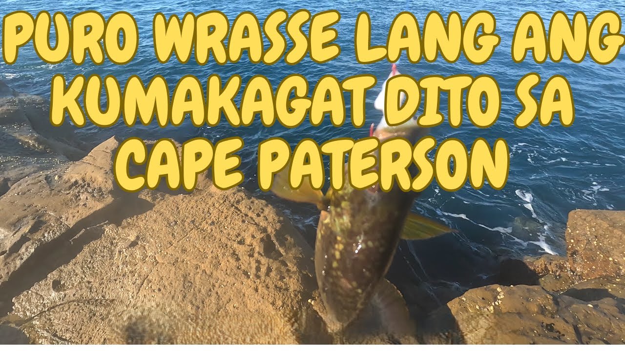 ROCK FISHING SA CAPE PATERSON - YouTube