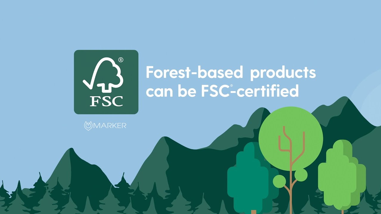 What do the FSC Labels on a Product Mean | MARKER si - YouTube