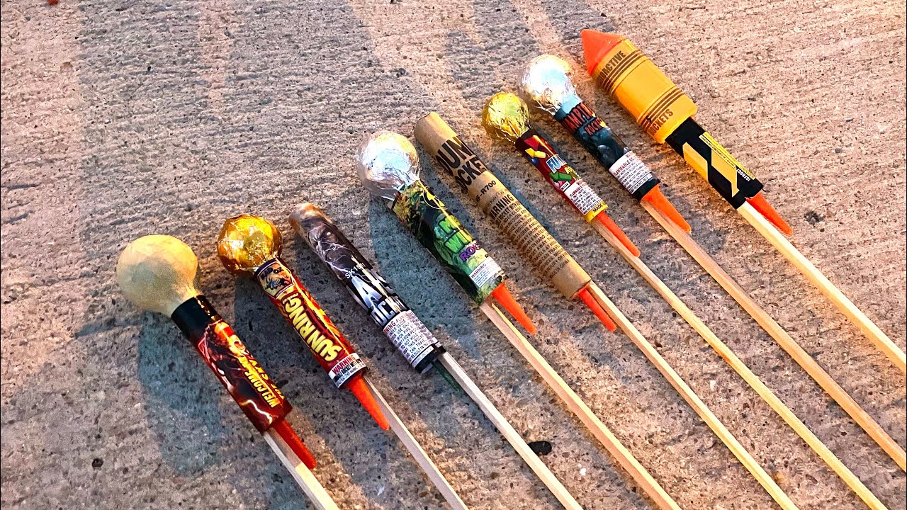 2023 Firework Rocket Comparison!! - YouTube