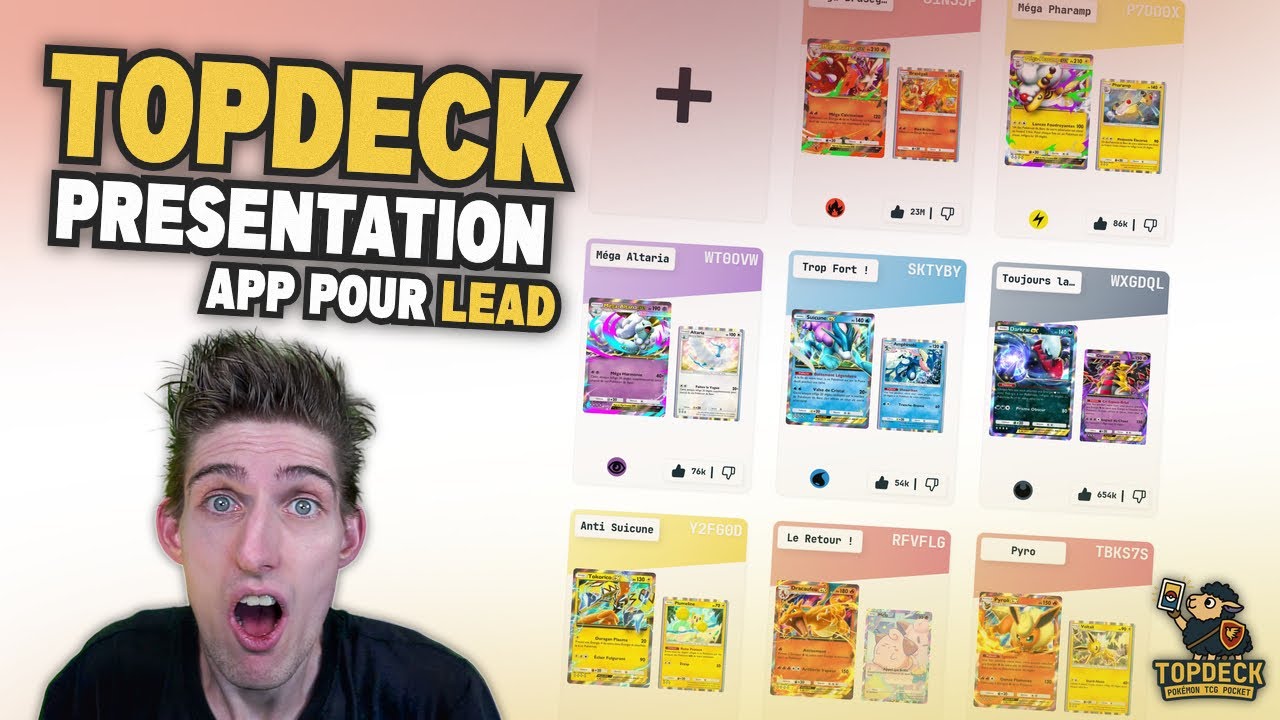 Présentation de TopDeck ! Partager vos decks sur Pokémon TCG Pocket ...