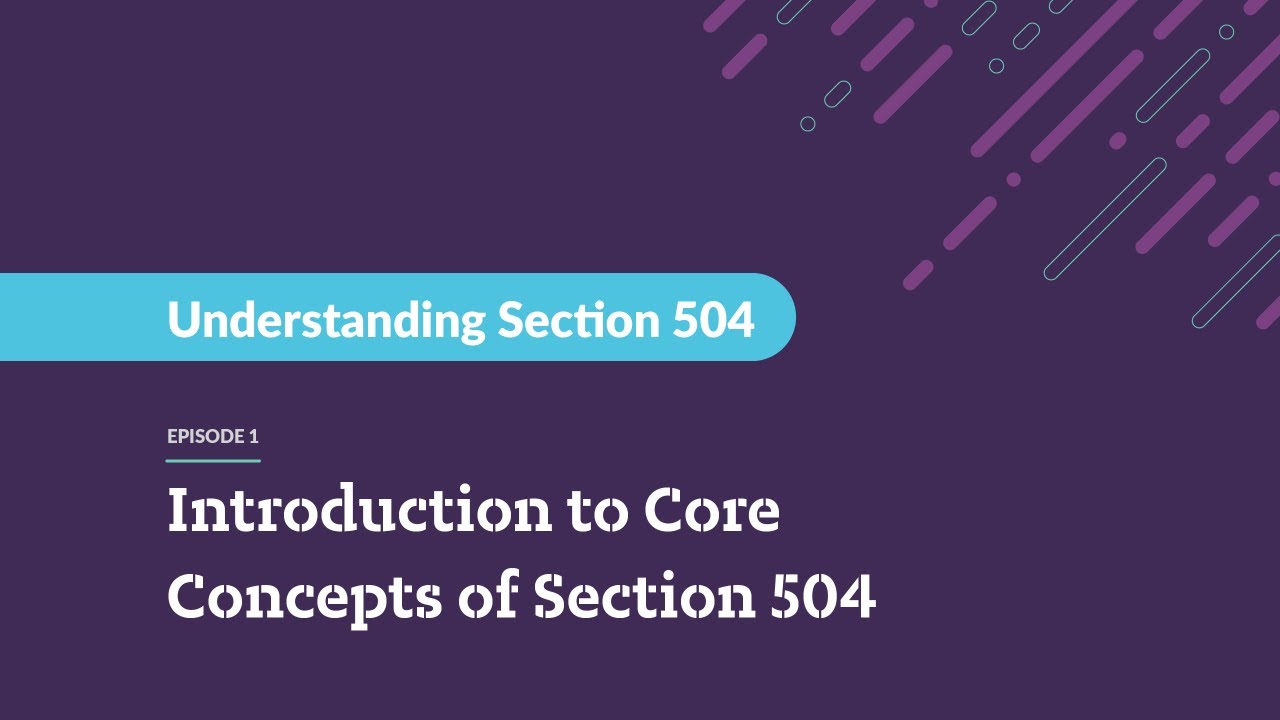 Section 504