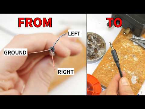 How to Add a New 3.5mm TRS Jack (Soldering Plug)