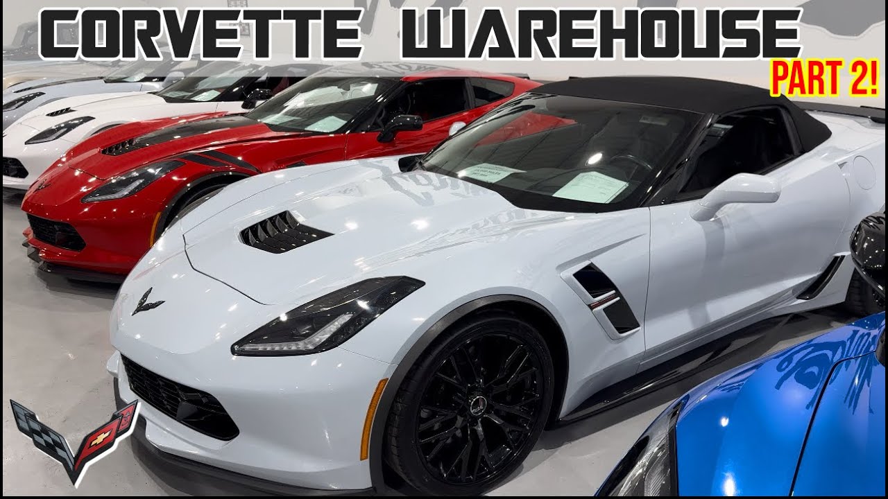 Corvette Warehouse Inventory Walkaround Part 2! - YouTube