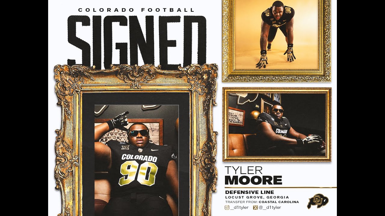 Colorado Football: 2026 Transfer Portal | Tyler Moore Signed - YouTube