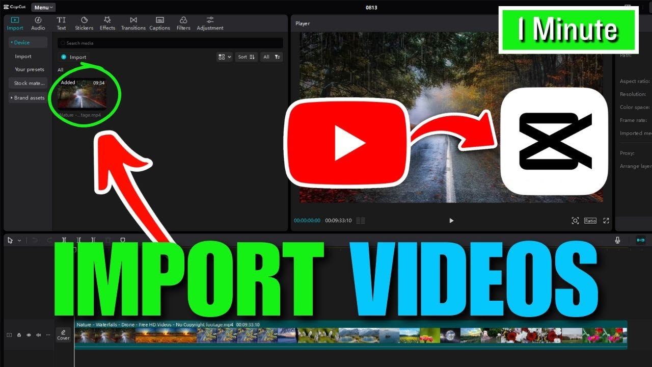 How To Import Videos From Youtube To Capcut | Full Guide - YouTube