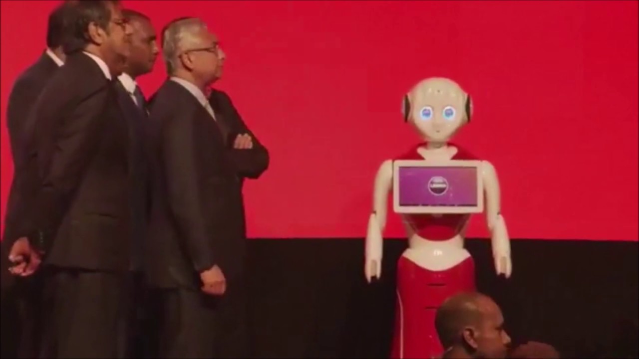 Absa Abby - The Smart Humanoid Robot - YouTube