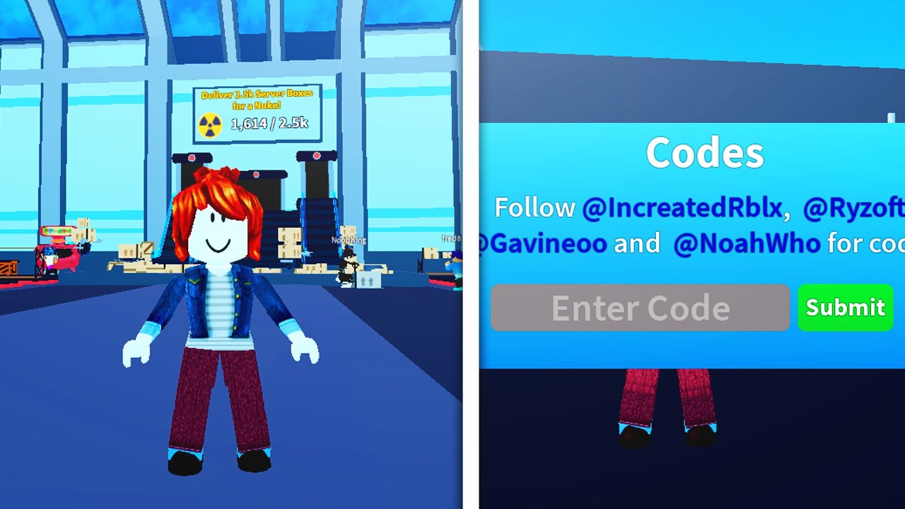 ALL *NEW* OP CODES 🍀X2 LUCK!🍀 Roblox Delivery Simulator - YouTube