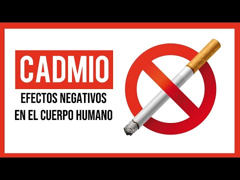 CADMIO: Dónde se Encuentra, EFECTOS en el ORGANISMO (Dr. Sergio Mejía)