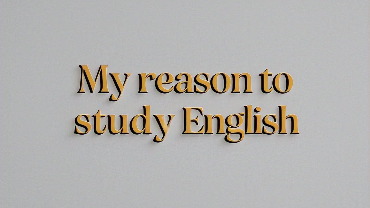 My reason to study English | Linda Kusnalia & Mr. Bagas (MS 100) - YouTube