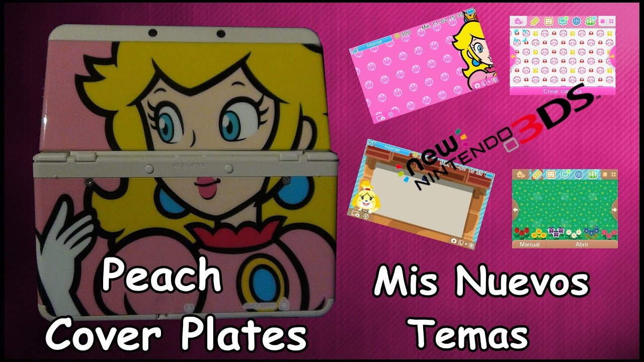 Cover Plates Peach New Nintendo 3ds - UNBOXING - YouTube