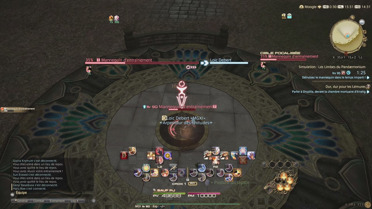 FFXIV Endwalker 6.01 Opener Solar-Lunar + Rotation Monk ilvl 577 1.94 ...